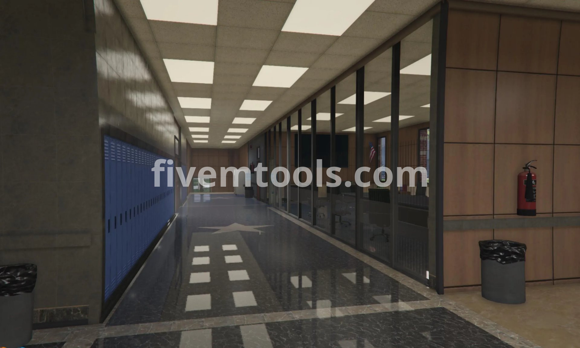 FiveM High School MLO | Realistic School Interior | Optimized RP Map | FiveM Ready & High Quality