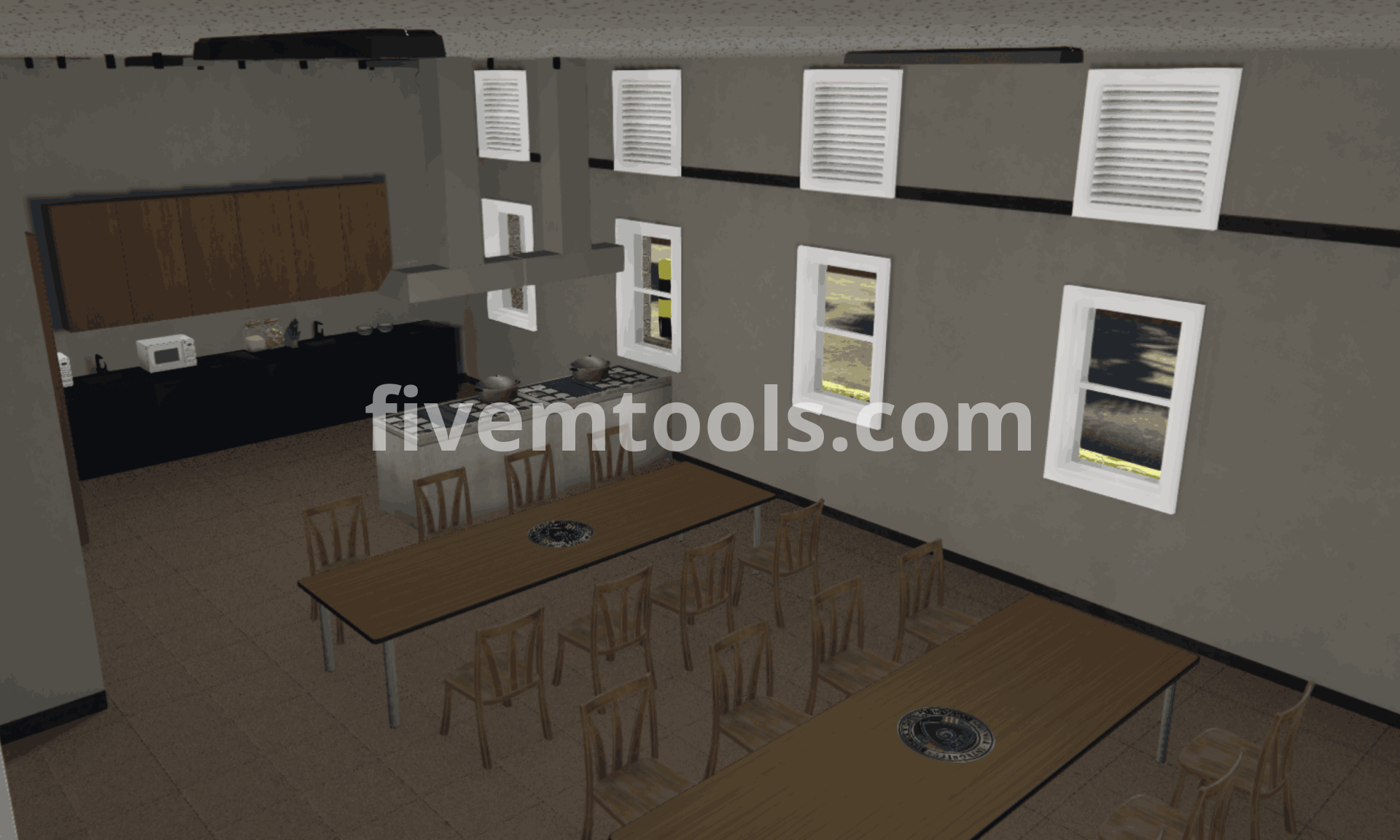 FiveM Beach Fire Department MLO | Coastal Fire Station Interior ...