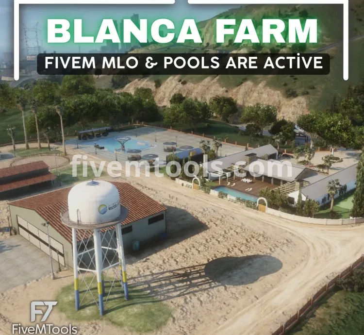 Blanca Farm FiveM MLO – Active Pools, Luxury Farm Resort & Full ...